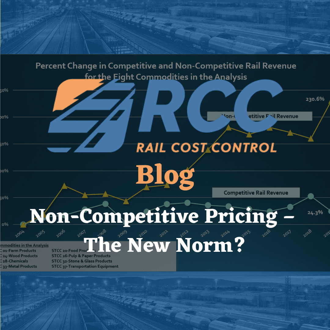 Non-Competitive Pricing – The New Norm? - Rail Cost Control